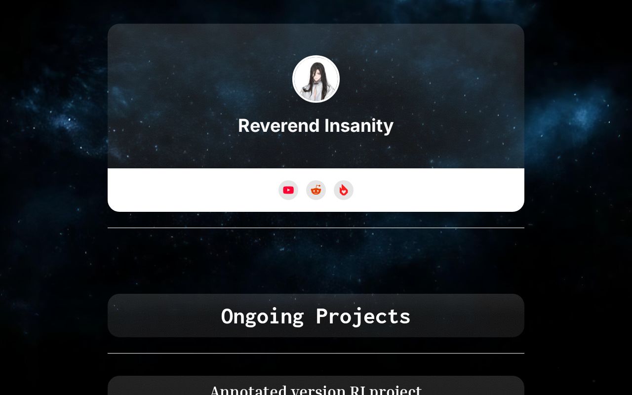 Reverend Insanity (Unofficial)